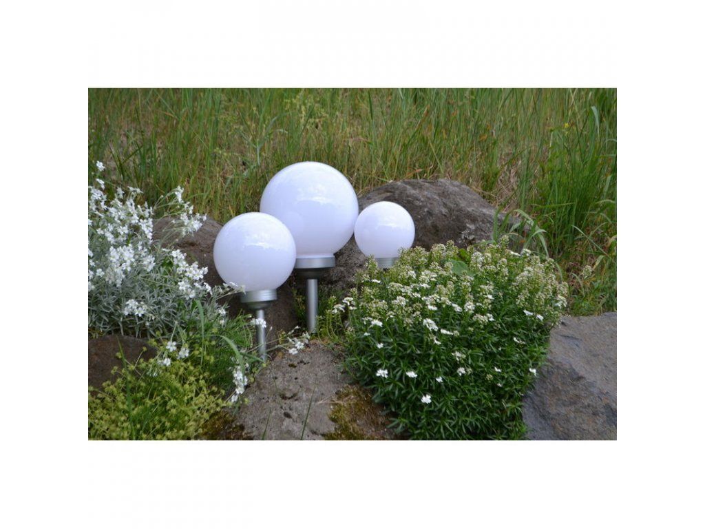 Sferă de iluminat solar cu LED-uri de grădină - diametru 15 ...